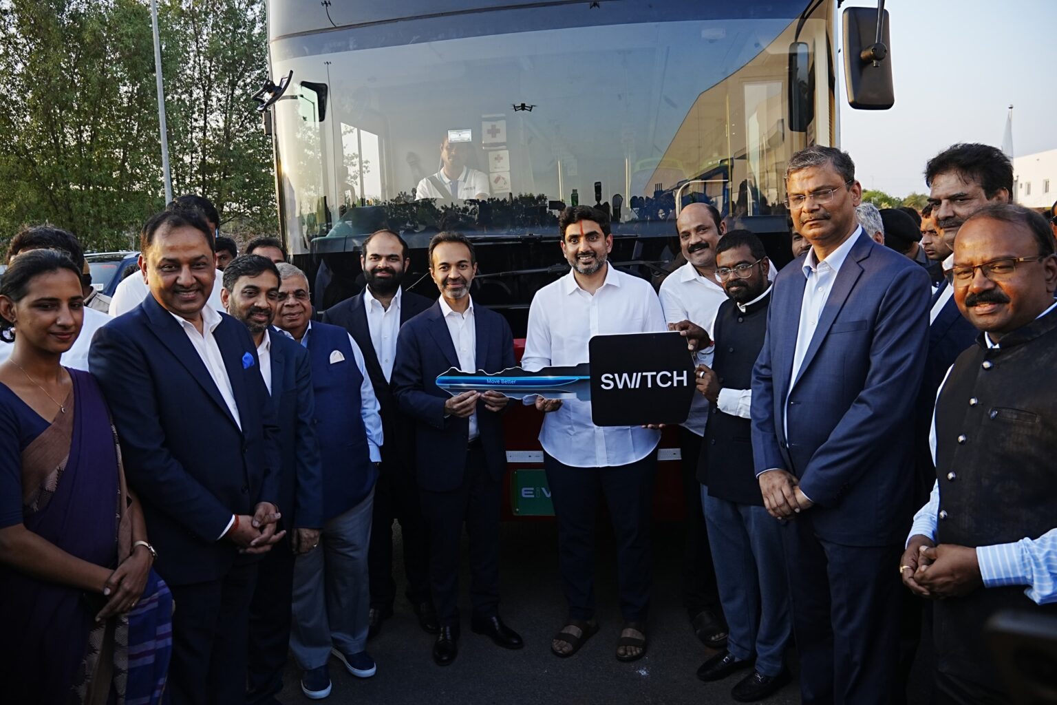 Ashok Leyland inaugurates bus manufacturing plant near Vijayawada ...